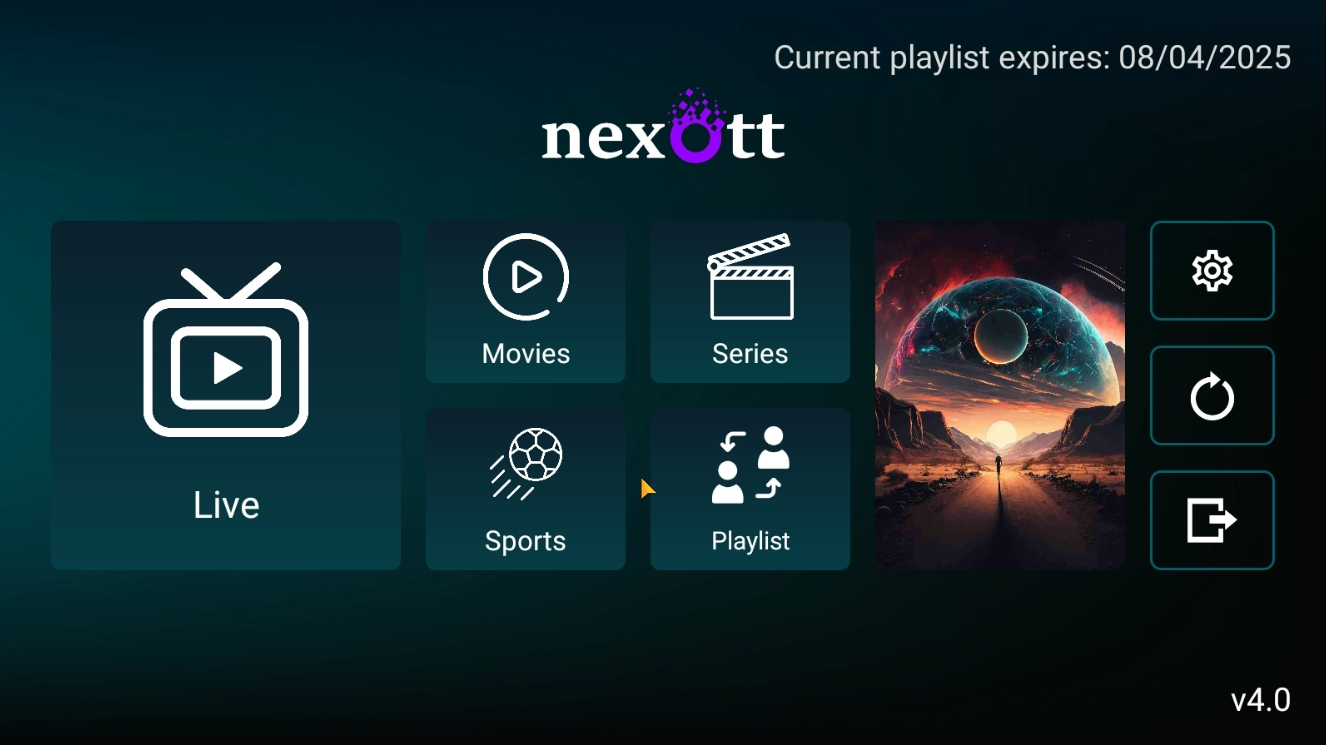 Prehrávač IPTV Nexott: 100 % bezplatný zážitok z IPTV